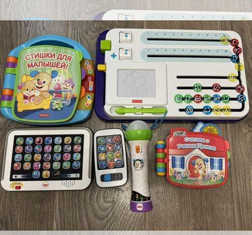 Развивающие интерактивные игрушки fisher price