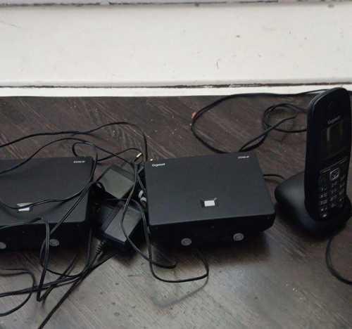 Gigaset a540ip (2 станции, 1 трубка в наличии)