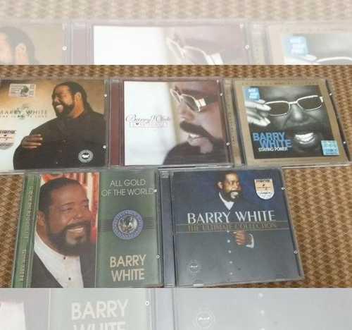 Cd диски Barry White Gino Vannelli