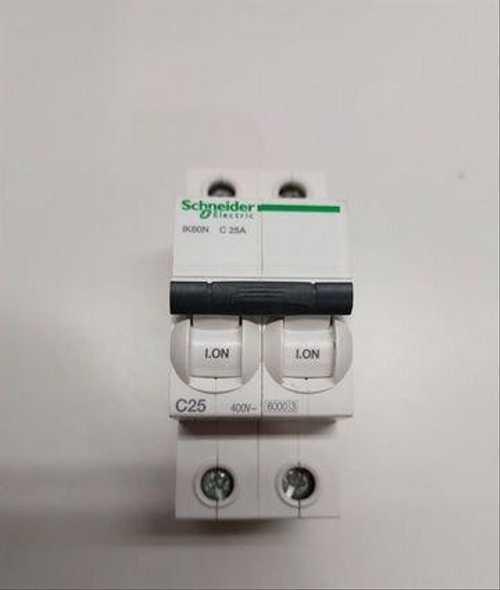 Schneider Electric A9K24225 iK60N C 25A 2P