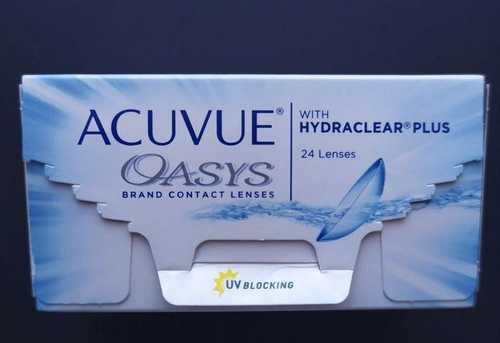 Линзы контактные acuvue oasys -10 двухнедельные