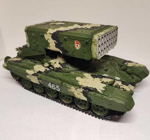 Модель танка тос-1А Солнцепёк 1/35