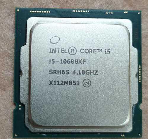 Процессор intel core i5 10600kf