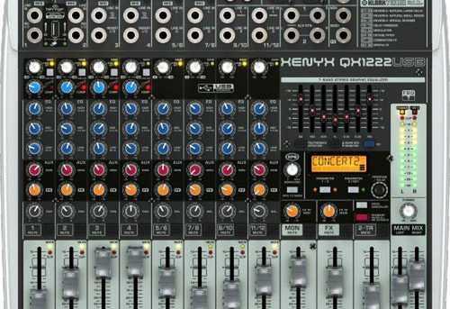 Микшерный пульт Behringer QX1222USB