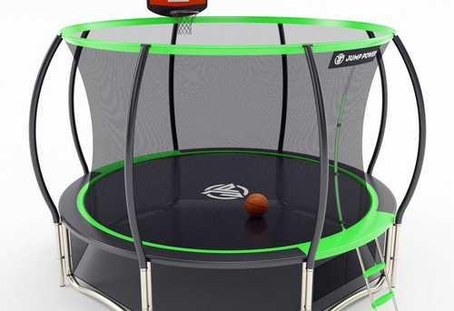 Батут Jump Power 12 ft Pro Inside Basket Green