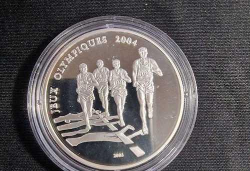 Того 1000 франков, 2003 Олимпиада 2004. Серебро