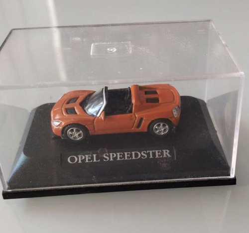 1:72 YatMing Opel speedster оранжевый в боксе