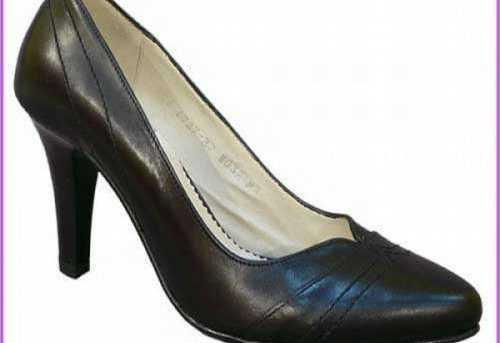 Туфли новые 40-41 р нат.кожа