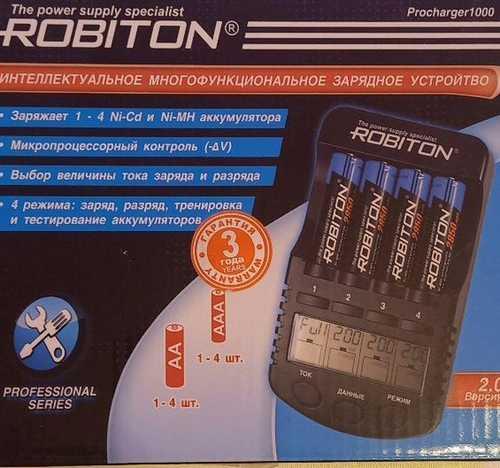 Зарядное устройство Robiton Pro Charger 1000 LCD