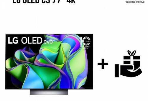 Телевизор LG oled77C3RLA 77" 4K (Новый + 1 год гар