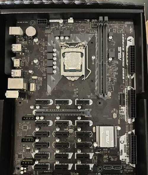 Asus b250 mining expert g4500 8gb комплект