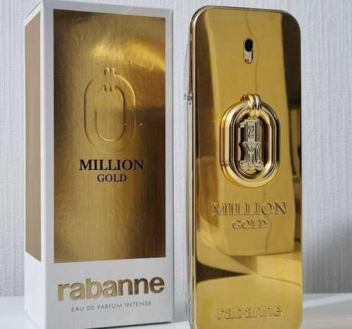 Rabanne million gold eau de parfum intense100 мл