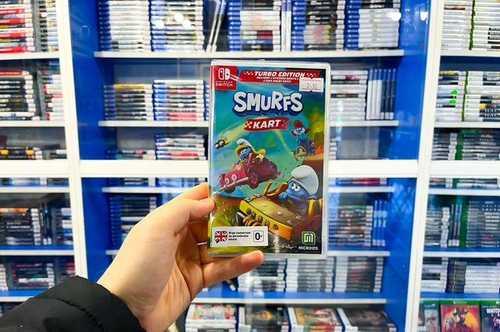 Smurfs kart nintendo switch (новый)