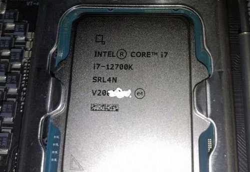 Процессор Intel Core i7 12700k