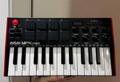 Midi клавиатура akai professional MPK mini MK3 USB