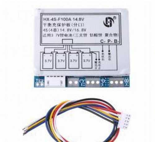 Плата защиты батареи BMS PCM для 4-Х LI-ION 18650