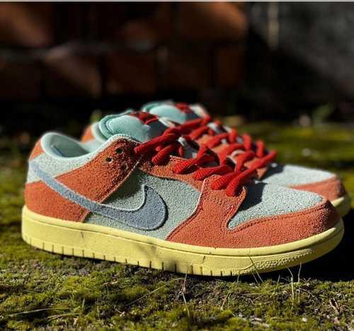 Кроссовки Nike Dunk Low SB "Orange Rise" новые