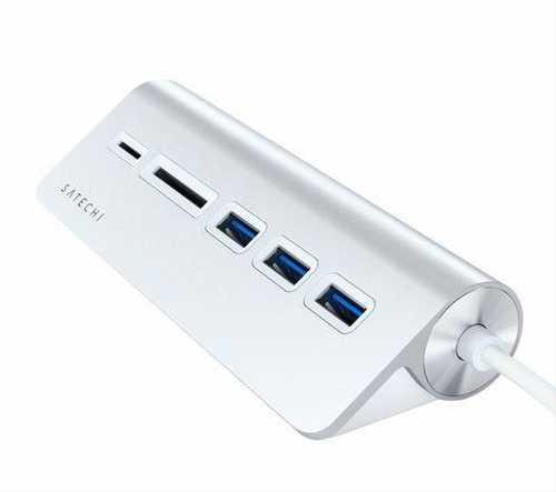 Satechi Aluminum USB 3.0 Hub & Card Reader