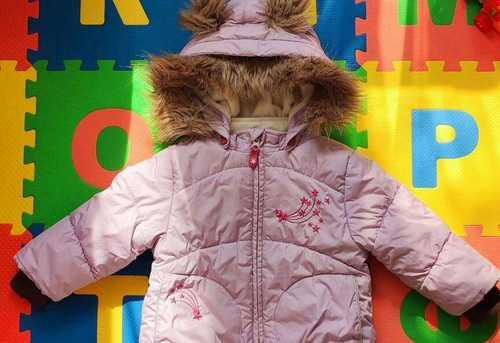 Зимняя куртка Huppa 80 размер для девочки