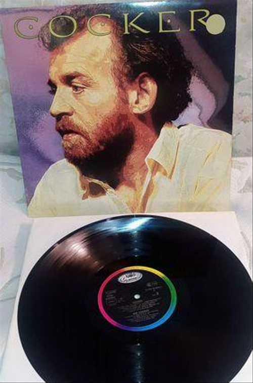 Joe Cocker Cocker 1986 Виниловая пластинка LP