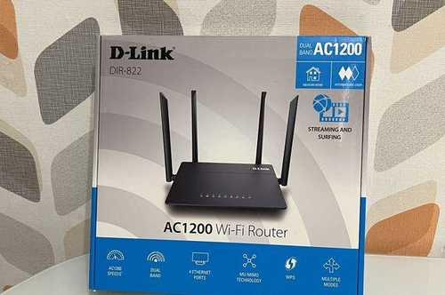 Wifi роутер AC1200 D-link