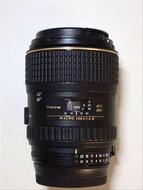 Объектив Tamron AT-X Pro 100 F2.8 Macro для Nikon