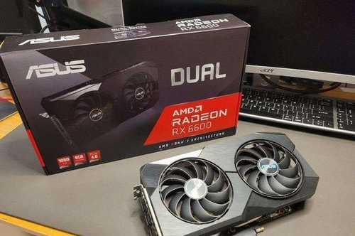 Видеокарта Asus dual RX 6600 8GB