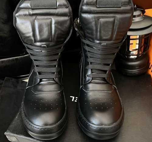 Rick Owens Geobasket Black