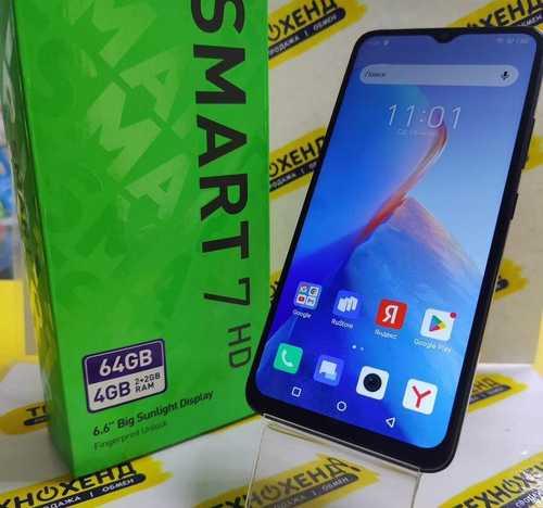 Infinix Smart 7 HD, 2/64 ГБ