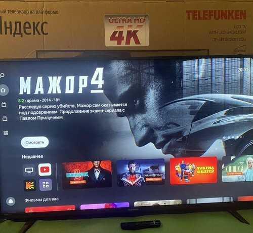 Телевизор Telefunken TF-LED50S01T2SU UltraHD Смарт