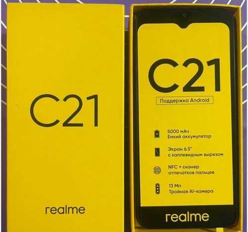 realme C21, 3/32 ГБ