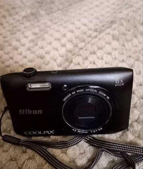 Цифровой фотоаппарат nikon s3600