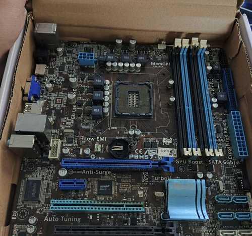 Материнская плата asus p8h67-m
