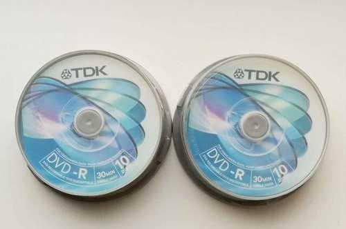 Болванка TDK dvd-r упаковка 10 шт