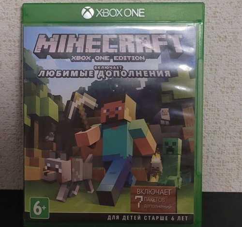 Диск Minecraft для xbox one