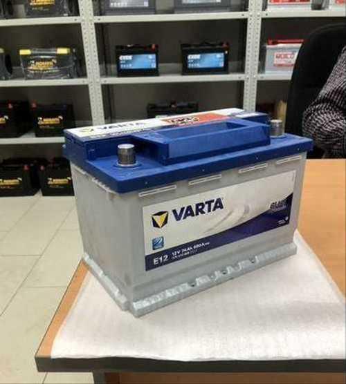 Аккумулятор Varta Б/У 72Ah 760A Е43