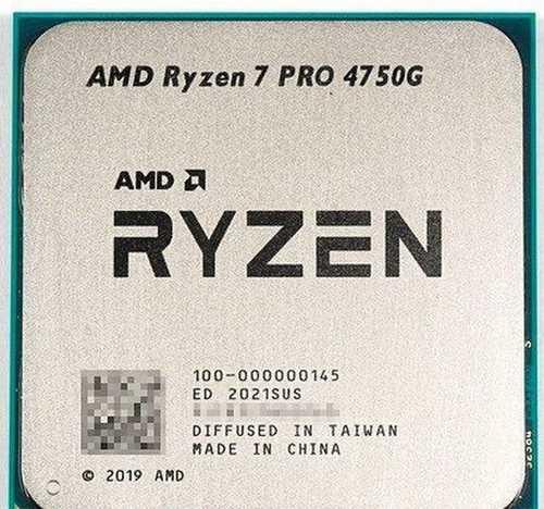 Процессор ryzen 7 pro 4750g