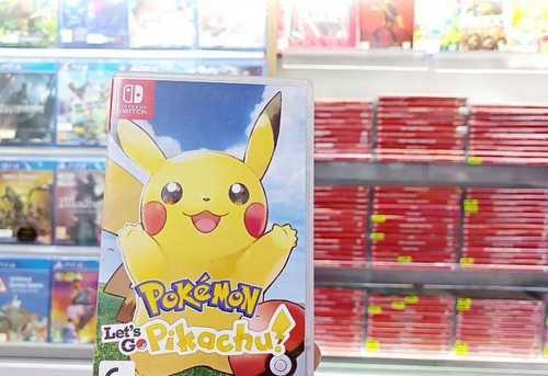 Pokemon Lets Go Pikachu для Nintendo switch