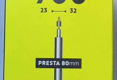 Велосипеднная камера 23-32 нипель presta 80мм