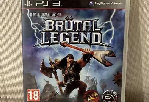 Brutal legend ps3 диск ps3