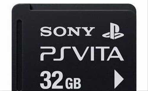 Карта памяти Sony PS Vita Memory Card 32Gb Б/У