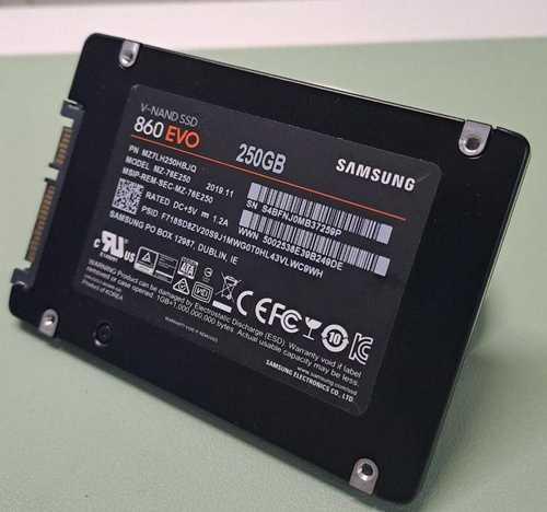 SSD Samsung EVO 860 250GB