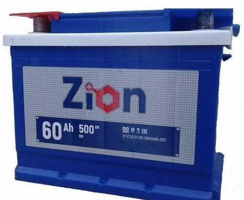 Аккумулятор zion 6 CT- 60 A/ч 500 EN