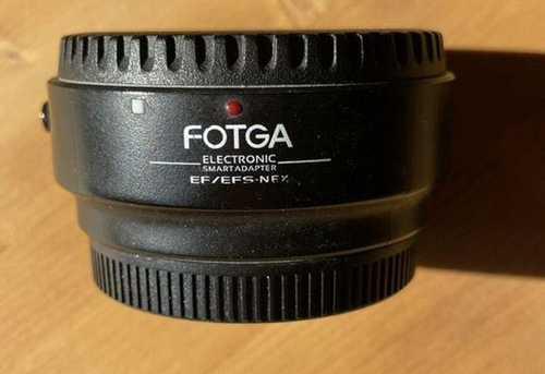 Переходник Fotga с камеры Sony на объективы Canon