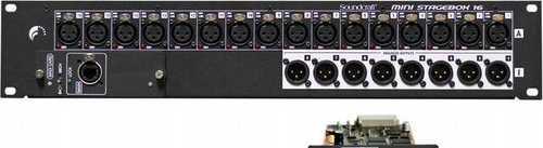 Микшер Soundcraft MSB-16 Cat5 Mini Stagebox 16 (2U