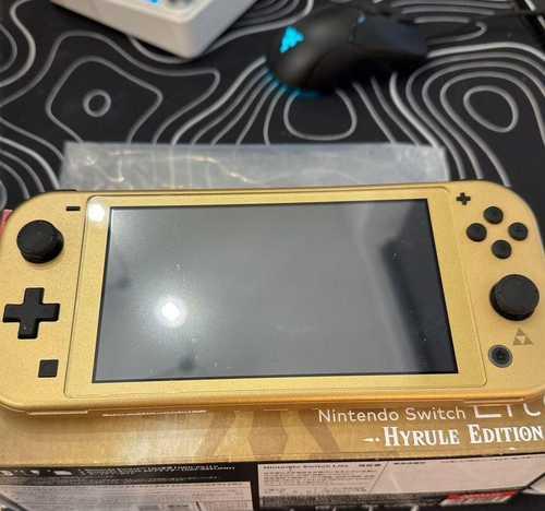 Nintendo switch lite прошитая с играми