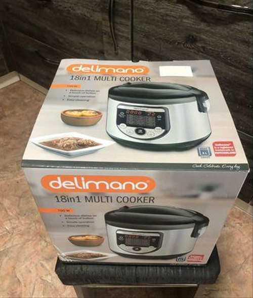 Мультиварка Delimano 18 in 1 новая