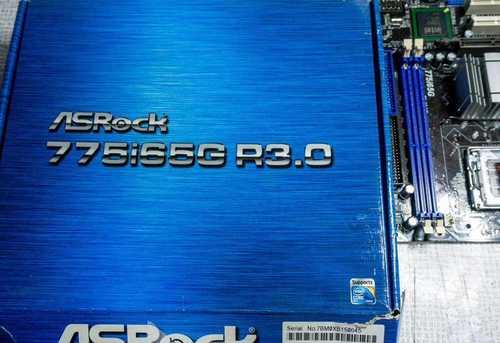 ASRock 775I65G R3.0 mATX AGP в Коробке