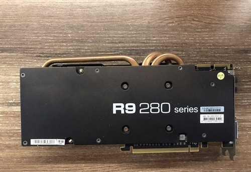 Видеокарта Powercolor r9 280x 3 gb