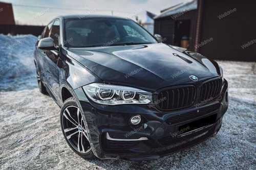 Обвес BMW X6 F16 M-Perfomance черный глянец